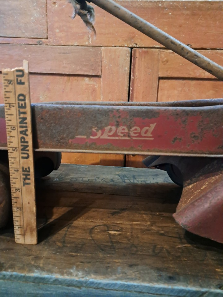 1937 Metalcraft Pressed Steel Hy-Speed Wagon Streamline 23" | eBay