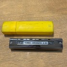 TOMBO S-50 Chromatic Harmonica Silver with Case Used NNE | eBay
