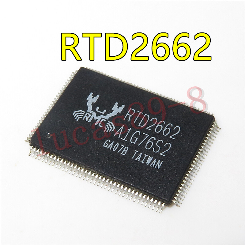 1PCS RTD2G62 RTD26G2 RTDZ662 RTD266Z RTD 2662 RTD2662-GR RTD2662 QFP128 ...