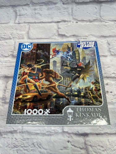 Puzzle DC Comics Justice League Women of DC by Thomas Kinkade 1000pcs ...