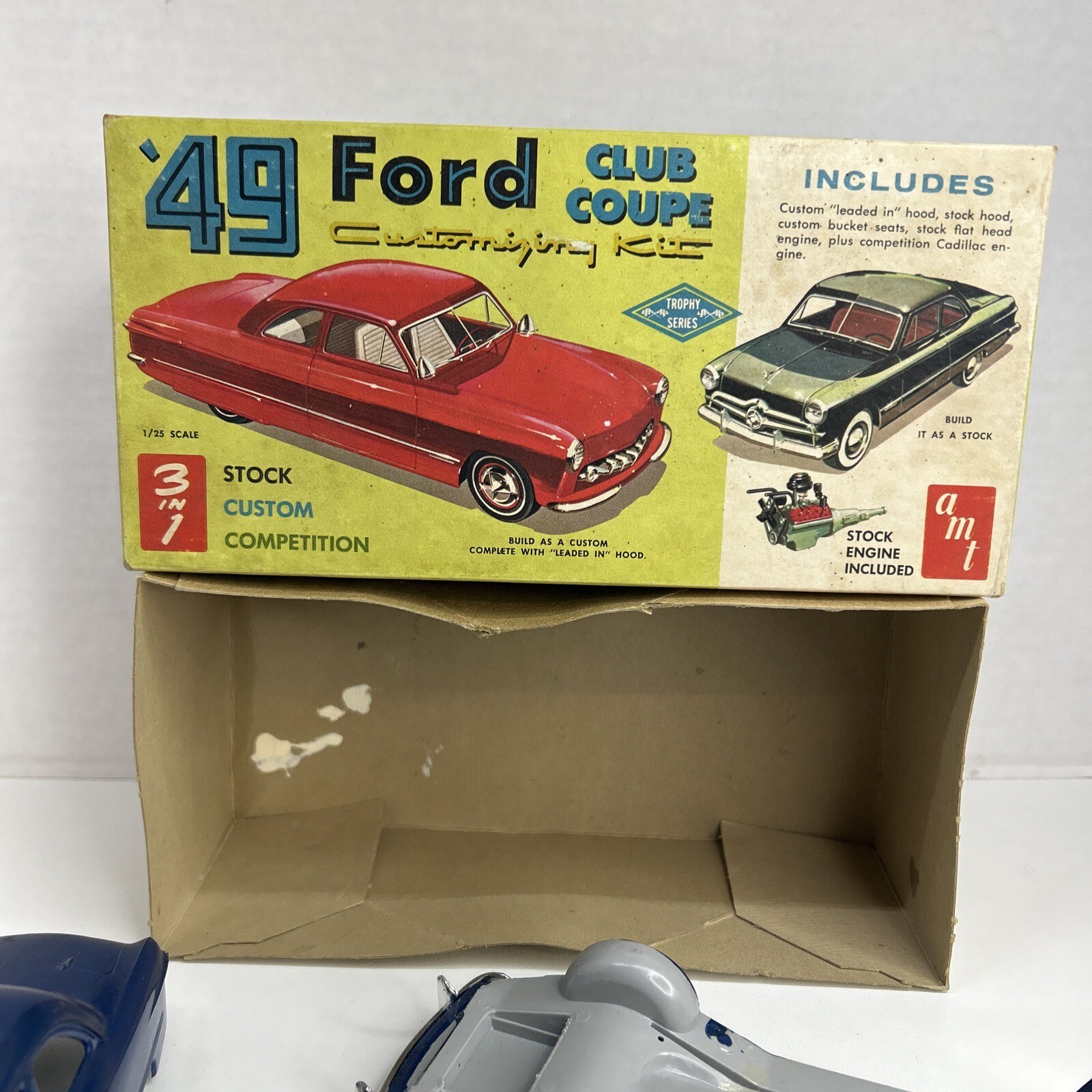 1962 Issue AMT 49 Ford Club Coupe Kit # T-149 Mostly Built SEE PICS ...