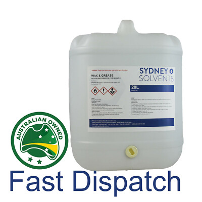 Wax and Grease Remover Solvent Automotive Cleaner 20 Litre | eBay