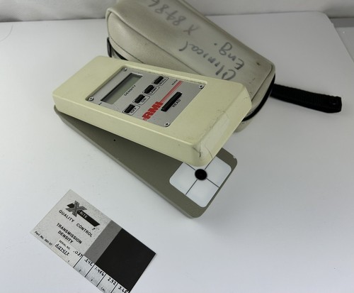 X Rite 331 Battery Operated B W Transmission Densitometer Case QC Card ...