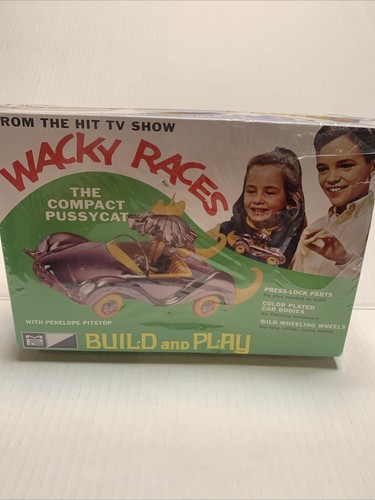 Vintage Wacky Races The Compact Pussycat Penelope Pitstop Build And ...