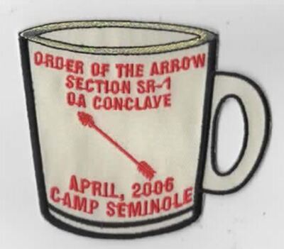 2006 Section SR-1 OA Conclave Patch Camp Seminole BLACK Bdr. [KY-5732 ...