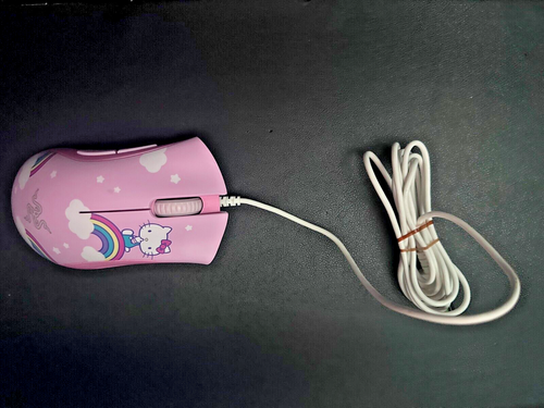 Razer DeathAdder Essential gaming mouse Rz01-0385 Hello Kitty and ...