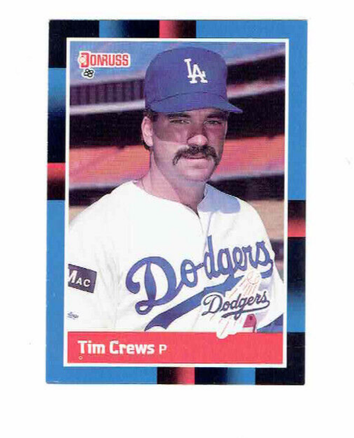 Tim Crews Dodgers Pitcher #464 Donruss 1988 Baseball Card | eBay