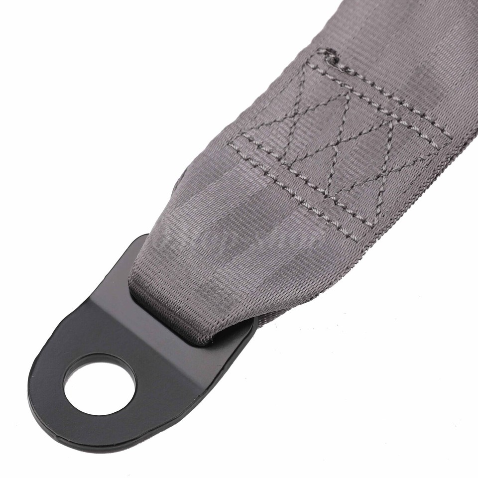 2 Set 3 Point Retractable Car Safety Seat Belt Lap Diagonal Belt ...