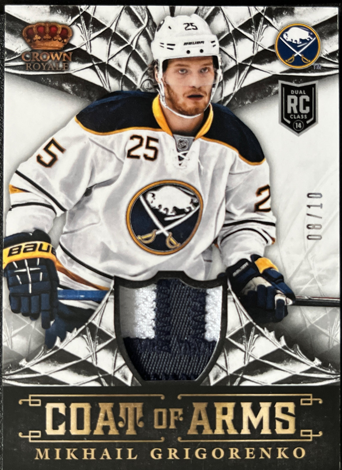 2013-14 Panini Crown Royale - Coat of Arms Materials Patch #CA-MIK ...