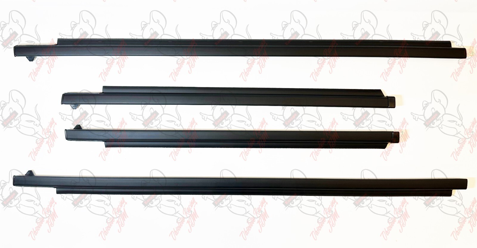 Toyota Genuine 4Runner 96-02 Door Belt Molding Set of 4 Front Rear Left ...