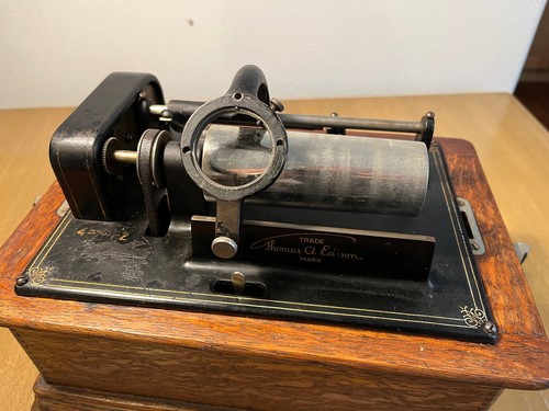 Edison Standard Wax Cylinder Phonograph Model D Project | eBay