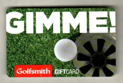 GOLFSMITH Gimme, Golf Ball on Edge of Cup 2012 Gift Card ( $0 ) | eBay