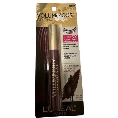 2 L'Oreal Paris Voluminous Mascara 970 Deep Violet&Primer Base Mascara ...