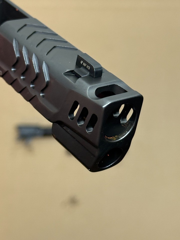 S&W M&P Shield Plus 4" 9mm Carry Comp Optics Ready Slide Assembly ...