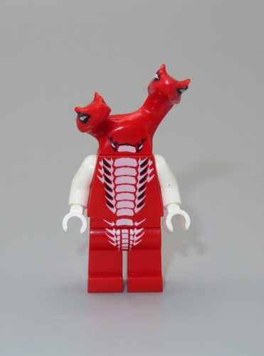 LEGO Ninjago Fangdam red two headed snake minifigure 9571 9445 9457 | eBay
