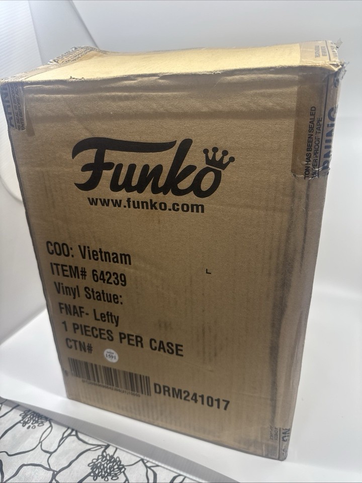 Funko Five Nights at Freddy's - LEFTY Vinyl Statue NIB NEVER REMOVED | eBay