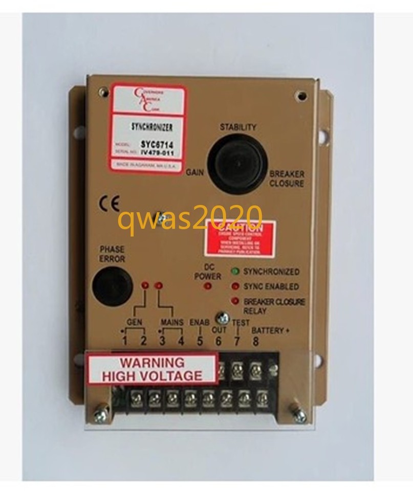 1PC New GAC Generator Speed Controller SYC6714 (PRE 6714) Synchronizer | eBay