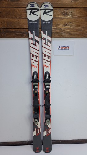 Rossignol REACT RT Carbon 163 cm Ski + Elan ESP 10 Bindings Winter Snow ...