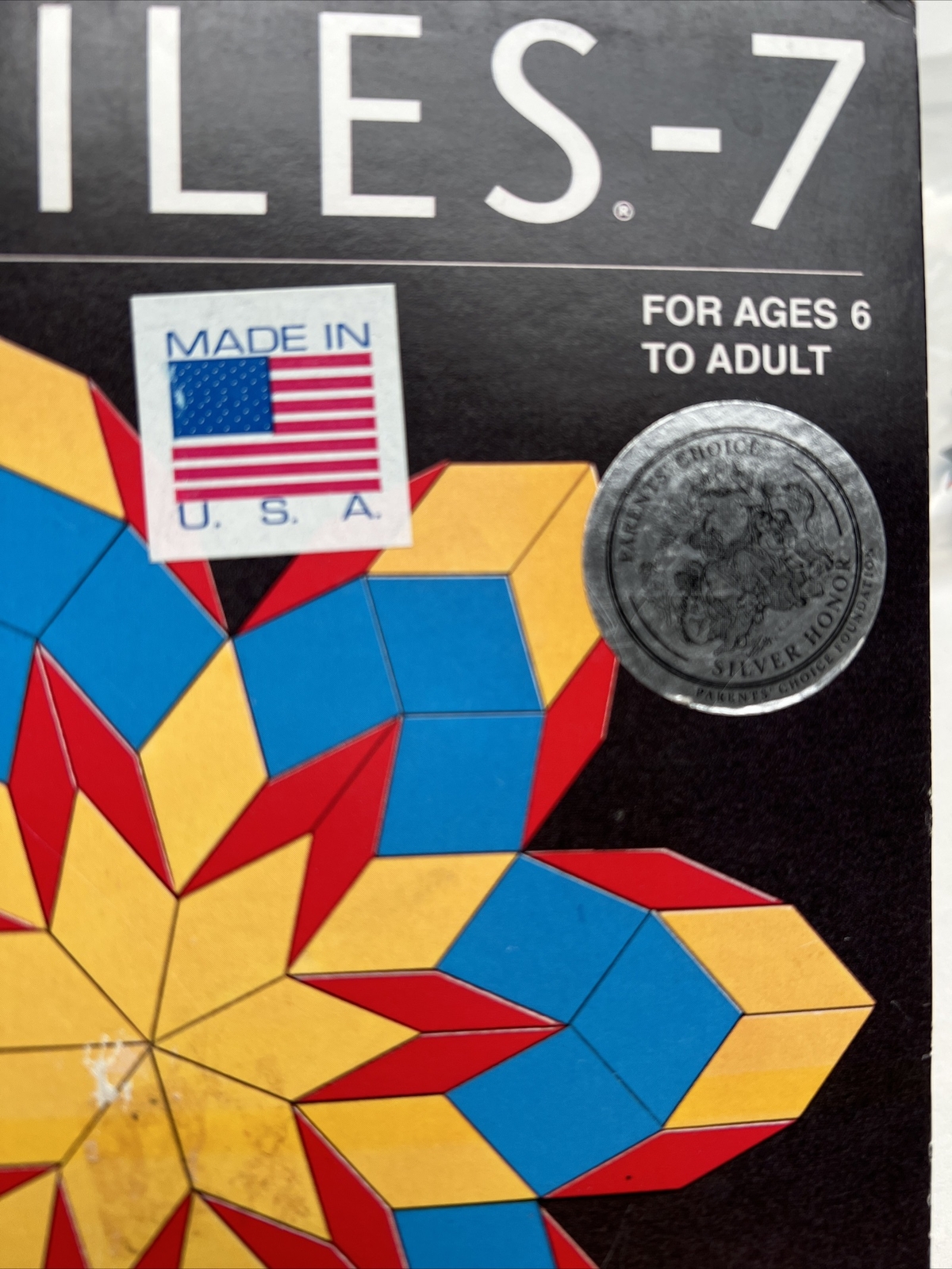 Fractiles 7 Magnetic Tile Toy Math Pattern Parent's Choice Award Travel ...