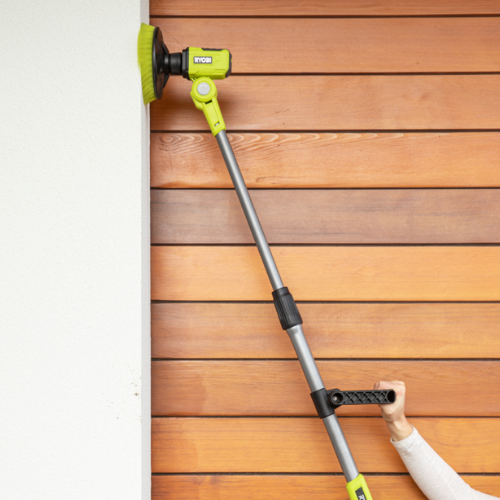 Ryobi 18V ONE+ Telescopic Pole Scrubber - Skin Only | eBay Australia