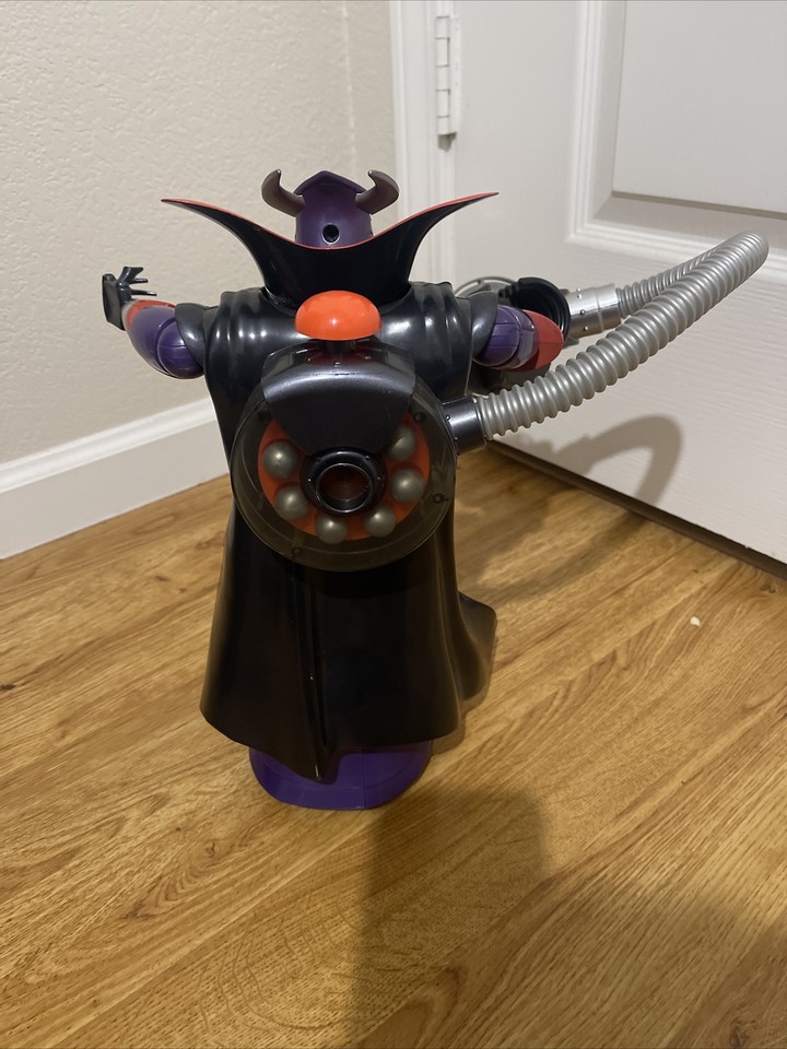 Disney Store Emperor Zurg Talking Figure Rolls Works | eBay