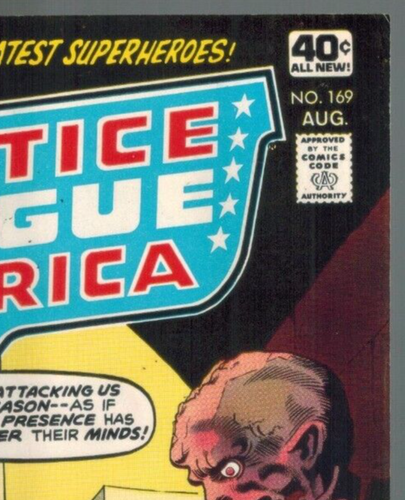 Justice League of America 169 JLA on Trial! Ultraa! VF- 1979 DC Comic ...