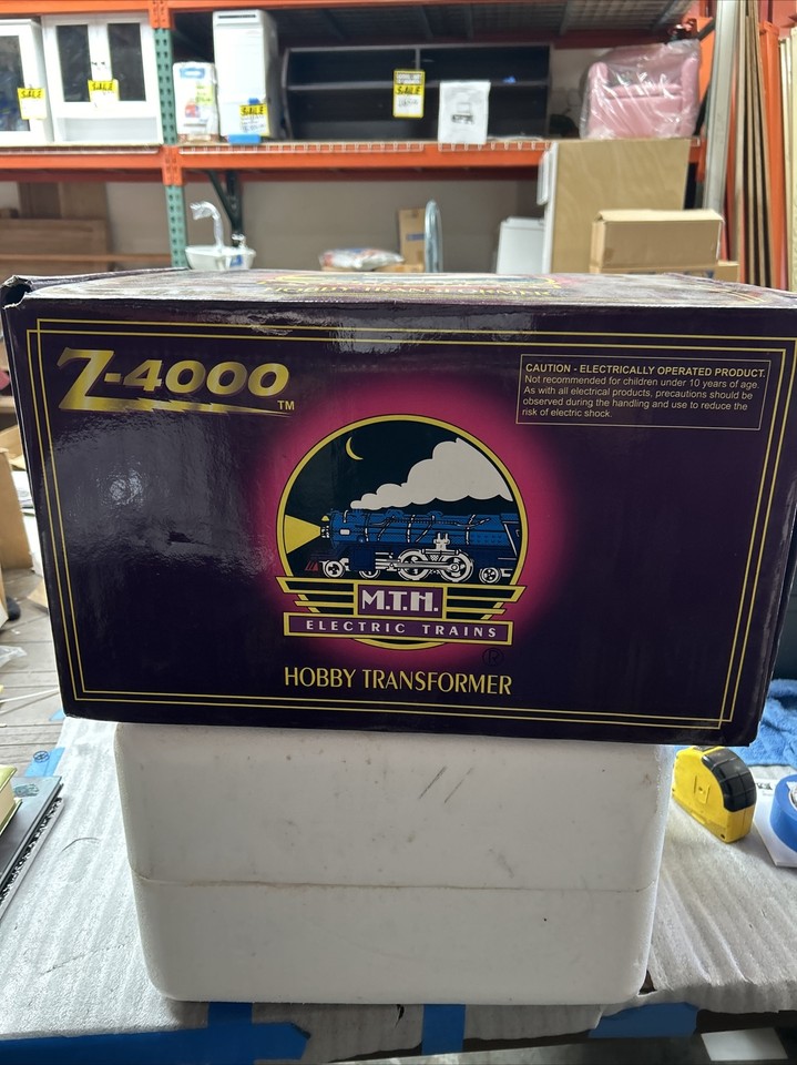 MTH Z-4000 400 Watt Advanced Digital Transformer for MTH ProtoSounds ...