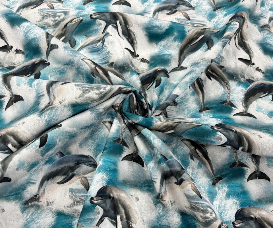 Seaside Cotton Fabric Mixed Ocean Nautical Sea Beach Patchwork Craft ...