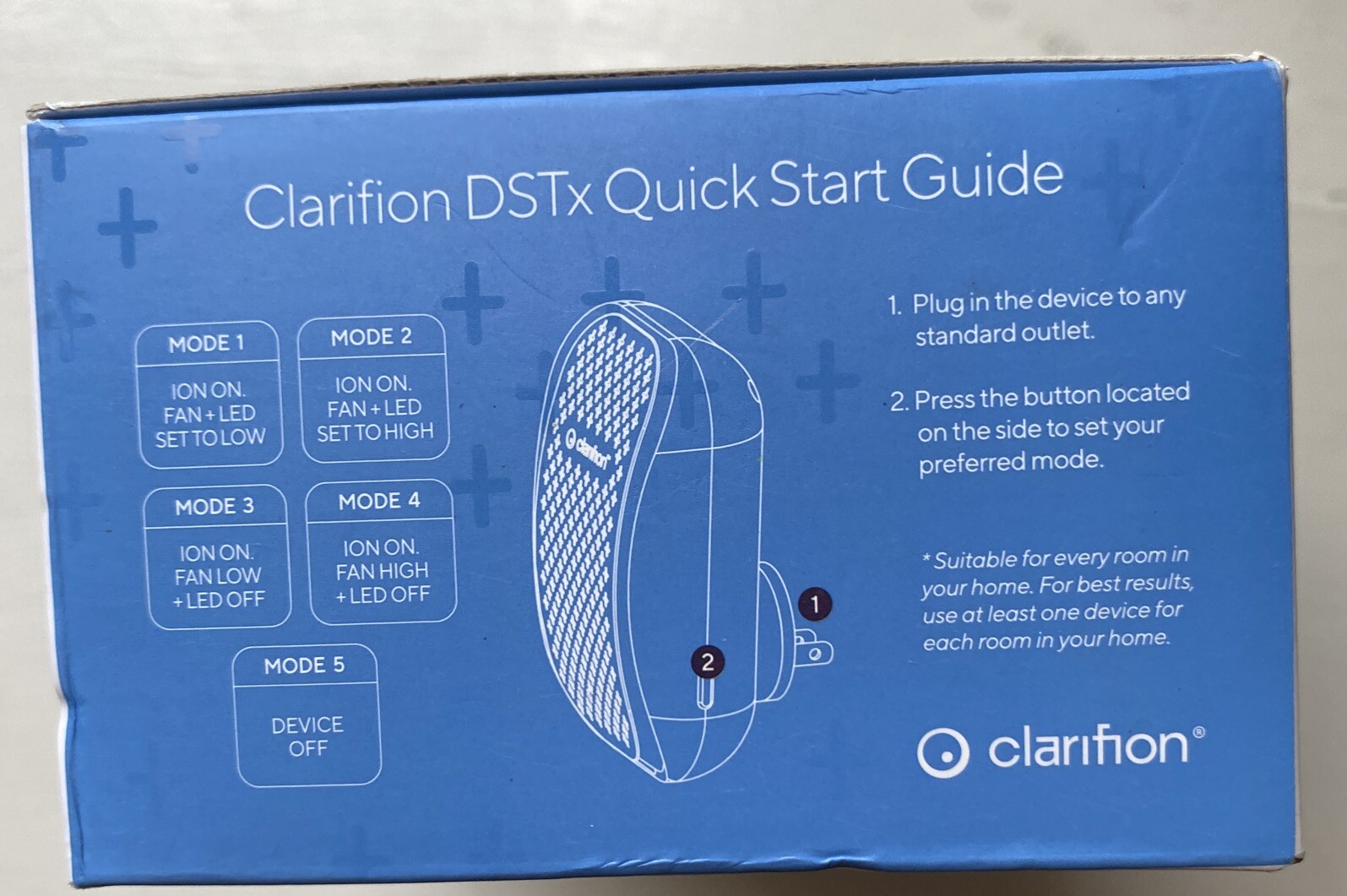 Clarifion DSTx Portable Air Purifier - White for sale online | eBay