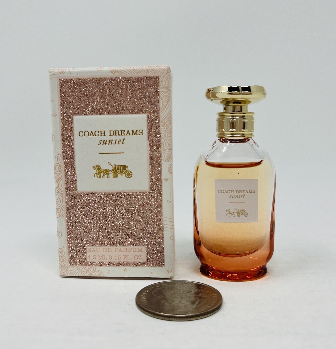Coach Dreams Sunset Fragrance EDP MINI Perfume For Women 0.15oz/4.5ml ...