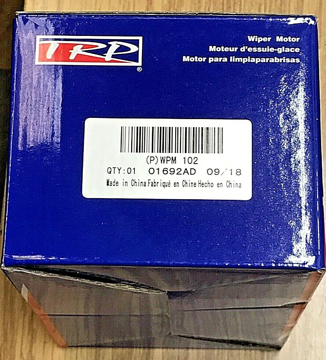 ~NEW GENUINE TRP BRAND KENWORTH WINDSHIELD WIPER MOTOR WPM102 ...