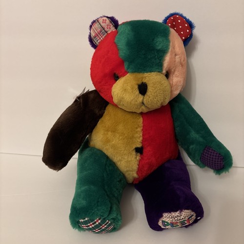 *SIGNED* 1996 Peef The Christmas Bear 15" Plush Stuffed Animal with tag ...