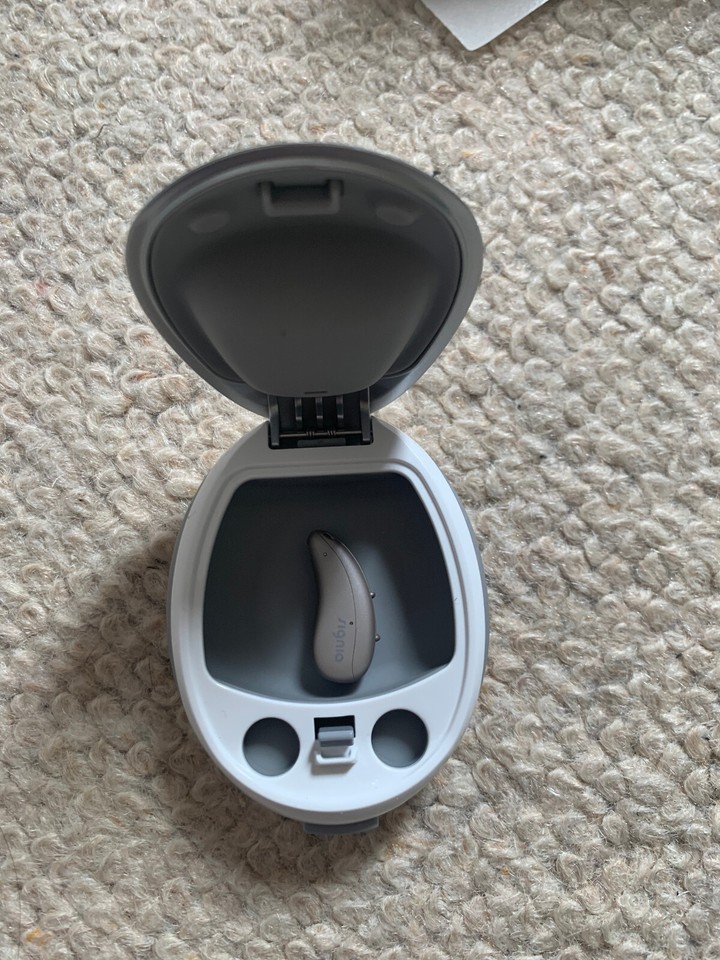 Signia Pure Charge&Go 7AX Hearing Aids Pure C&G 7AX DKC With Charger ...