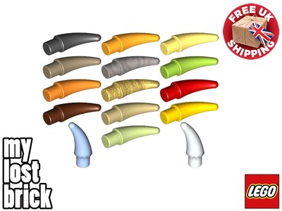 LEGO - Part 53451 - Small Barbs / Horns + NEW + SELECT COLOUR ...