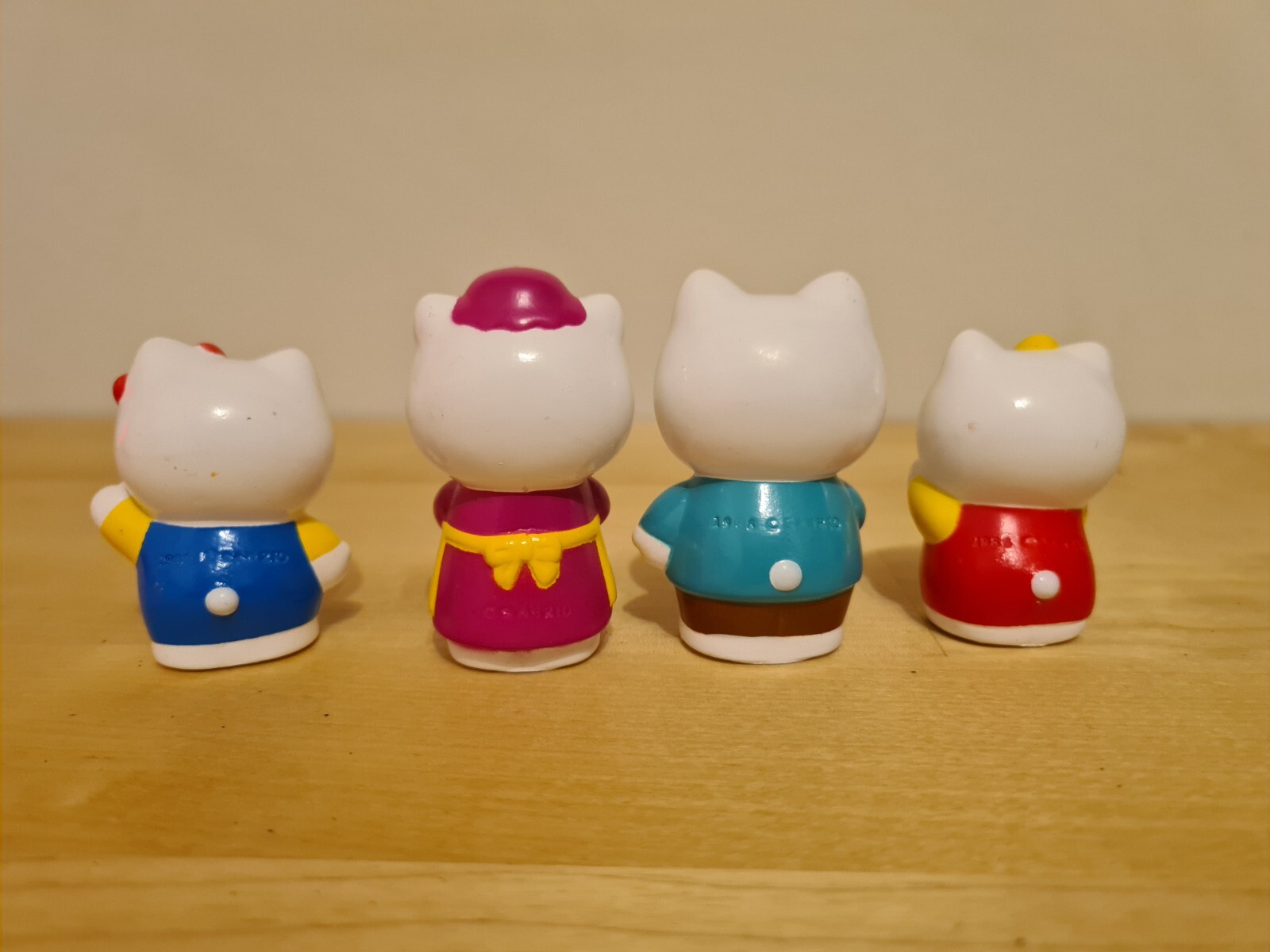 Hello Kitty Family Set Daddy Mamma Mimi Figures Collectibles Cake ...