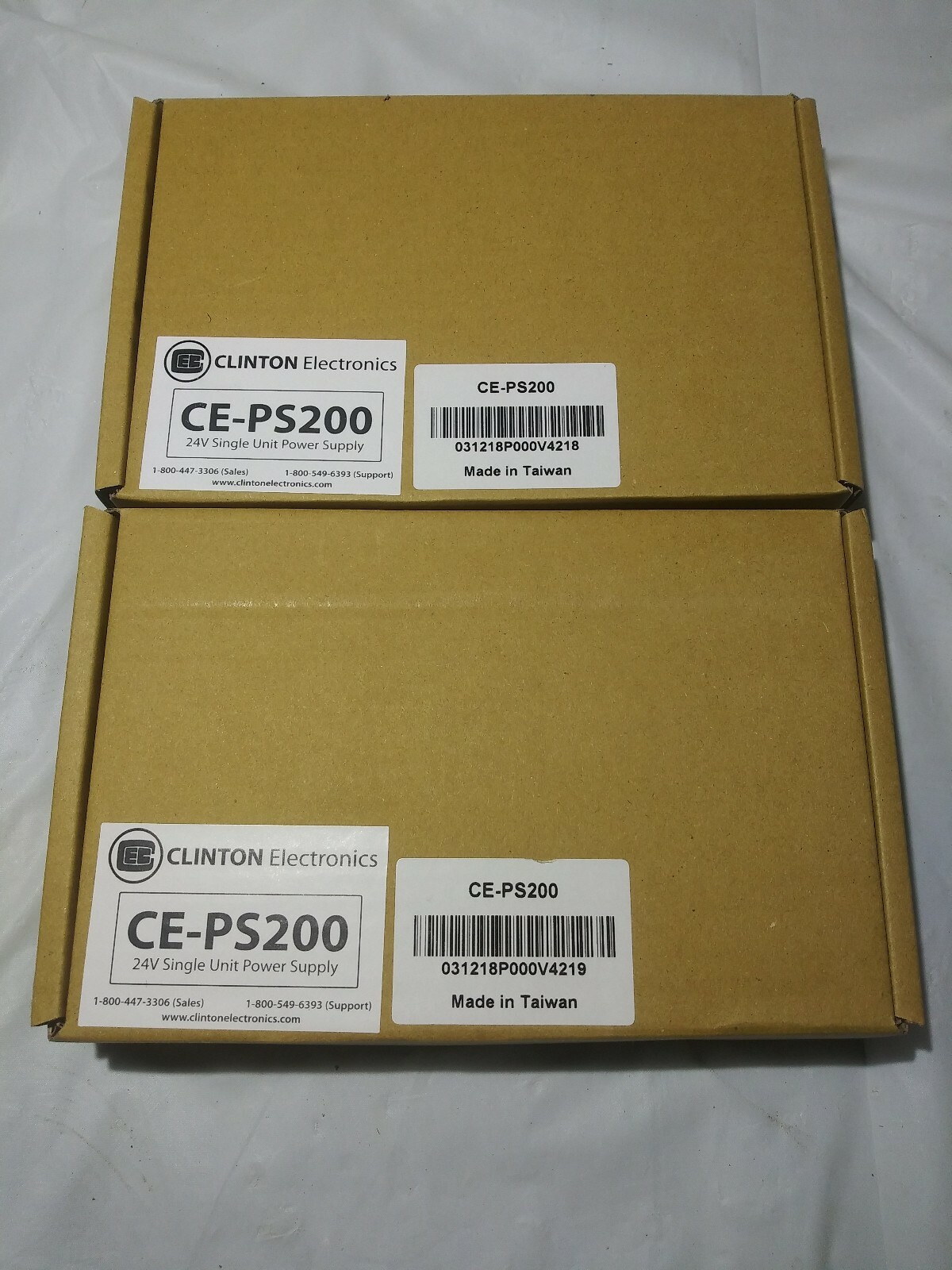 Clinton Electronics CE-PS200 DC24V 5 Amp Single PVM Power Supply | eBay