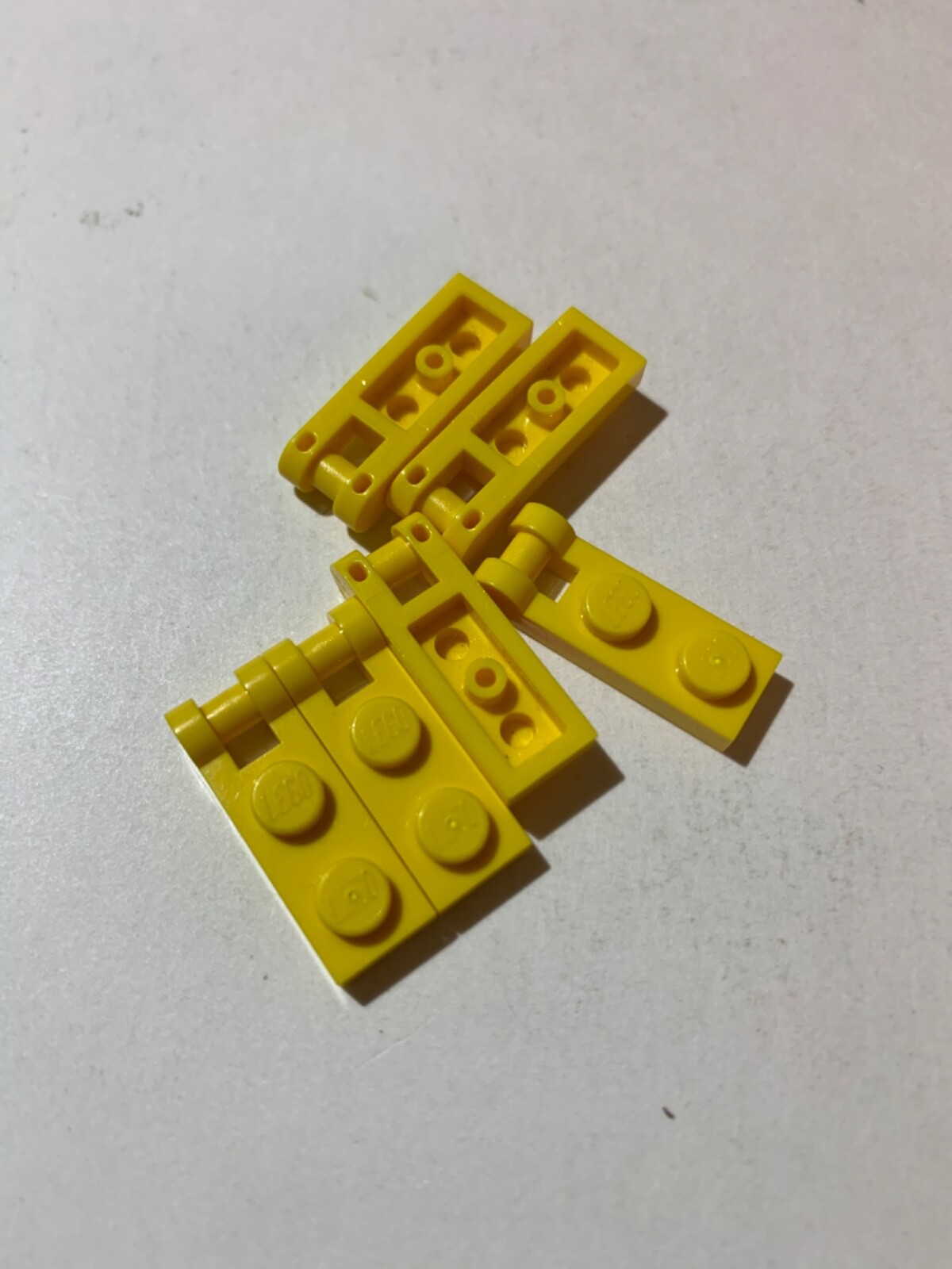 LEGO Parts 60478 (6pcs) Plate, Modified 1 x 2 w/Handle Closed Ends ...