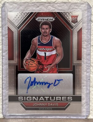 2022-23 Prizm Johnny Davis Signatures Rookie Auto Autograph RC #SIG-JDV ...