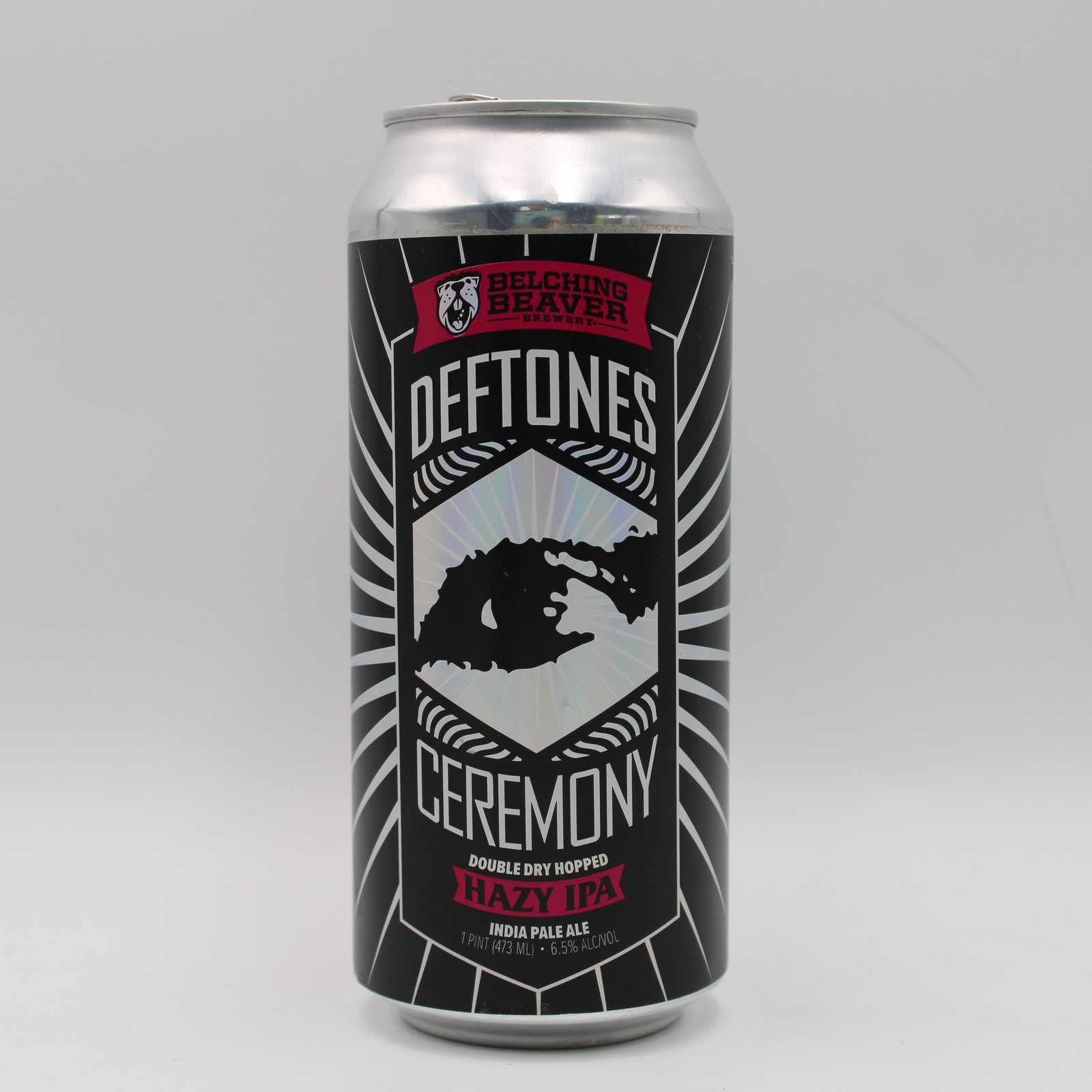 Belching Beaver Deftones 16oz Hazy India Pale Ale IPA Empty Beer Can ...