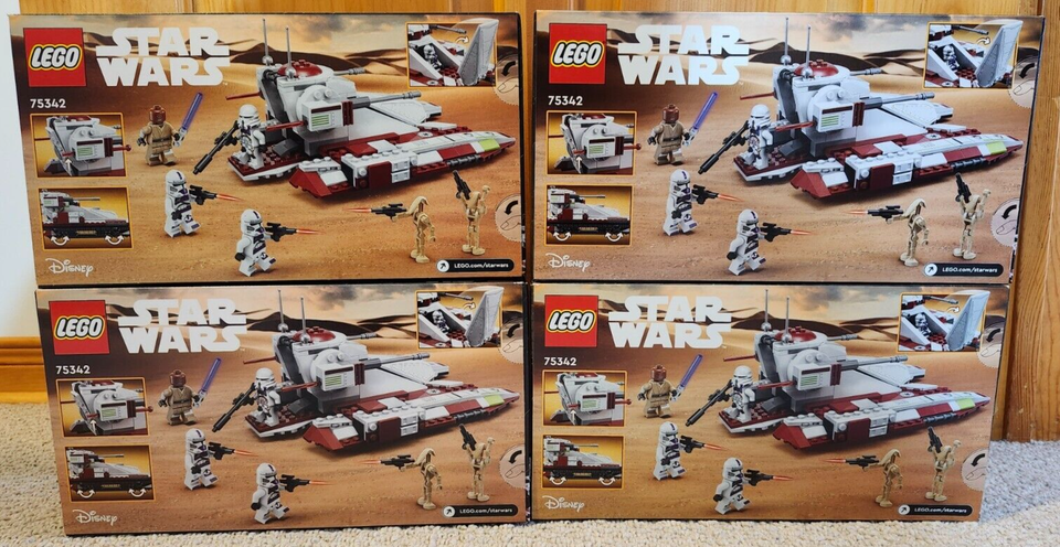 LEGO STAR WARS: Republic Fighter Tank (75342) New In Sealed Box Mace ...
