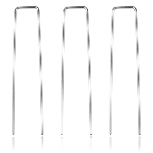 Super Geotextile Landscape Staples Heavy Duty 11 Ga Galvanized U-Shaped ...