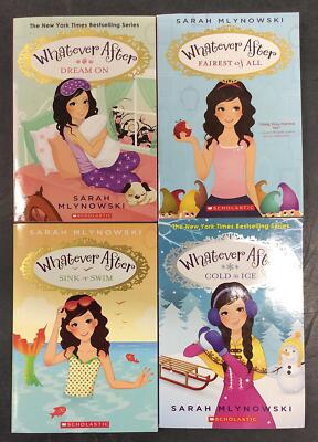 BL-132 Lot of 4 Whatever After Kid's Book. Paperback. Good Condition ...
