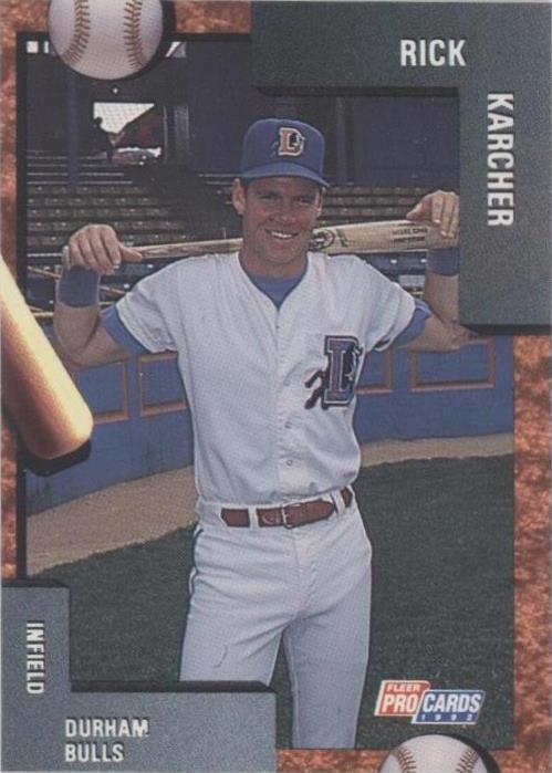 1992 Fleer ProCards Minor League - Rick Karcher #1109 (RC) for sale ...