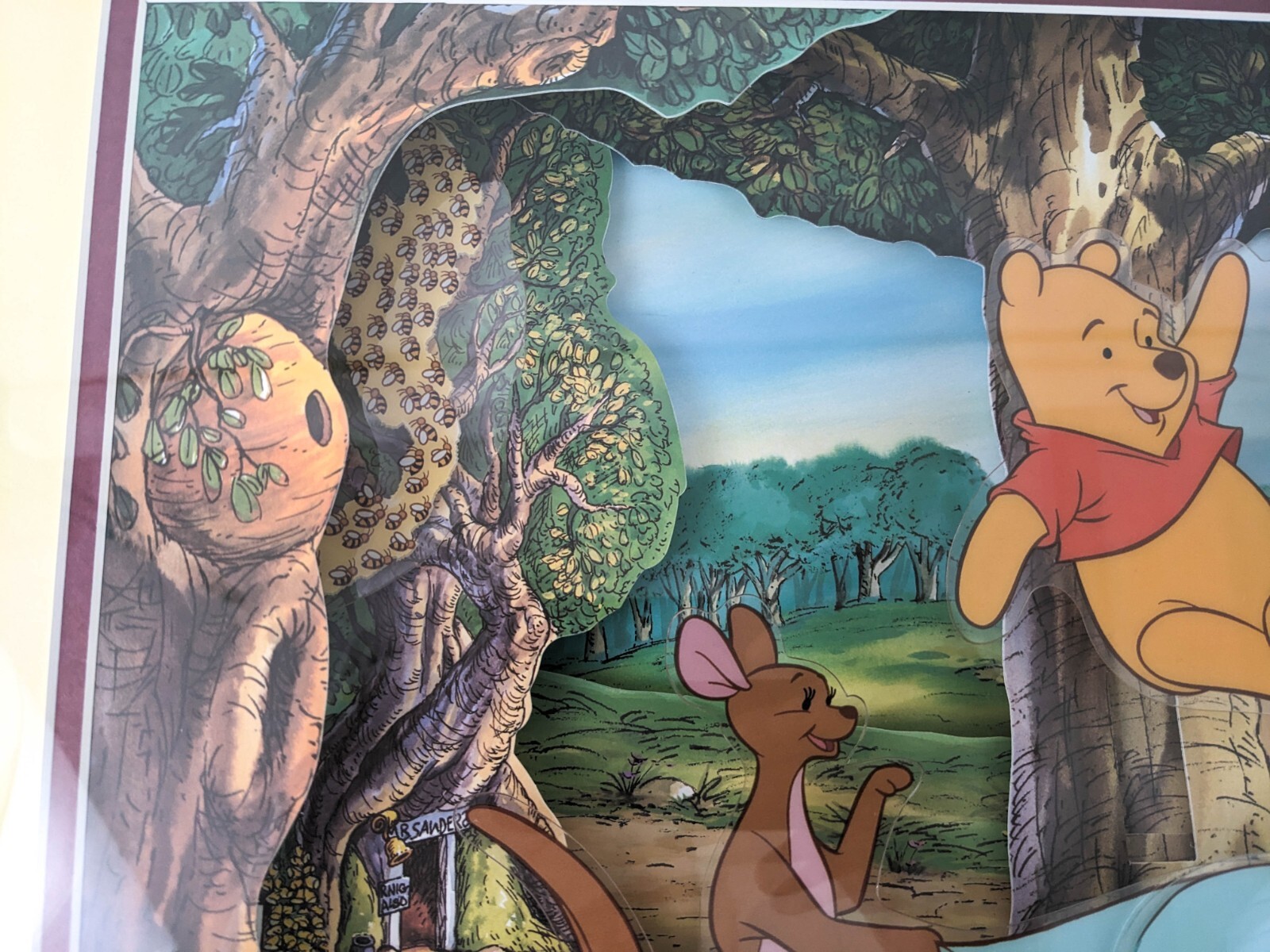 Disney Hip-Hip-Pooh-Ray Winnie the Pooh Animated Animations Mechanical ...