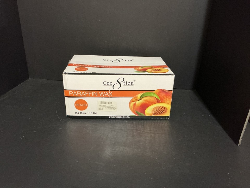 Cre8tion Paraffin Wax Peach Box 6 lbs (6 - 1 lb packages) | eBay