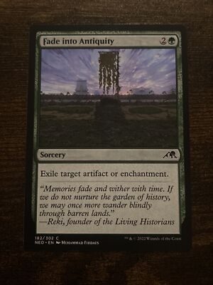 Fade into Antiquity (182) Kamigawa: Neon Dynasty MTG Magic L1192* | eBay