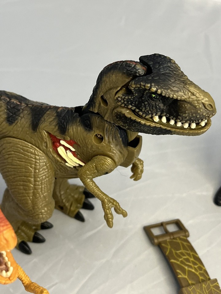 Jurassic Park Dilophosaurus T Rex Watch Figures Lot Kenner Vintage | eBay