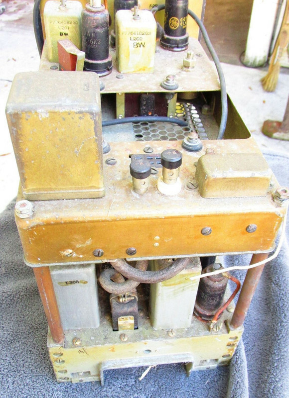 Radio Military Old Communications Tube Amp Parts ASIS project Gift from ...