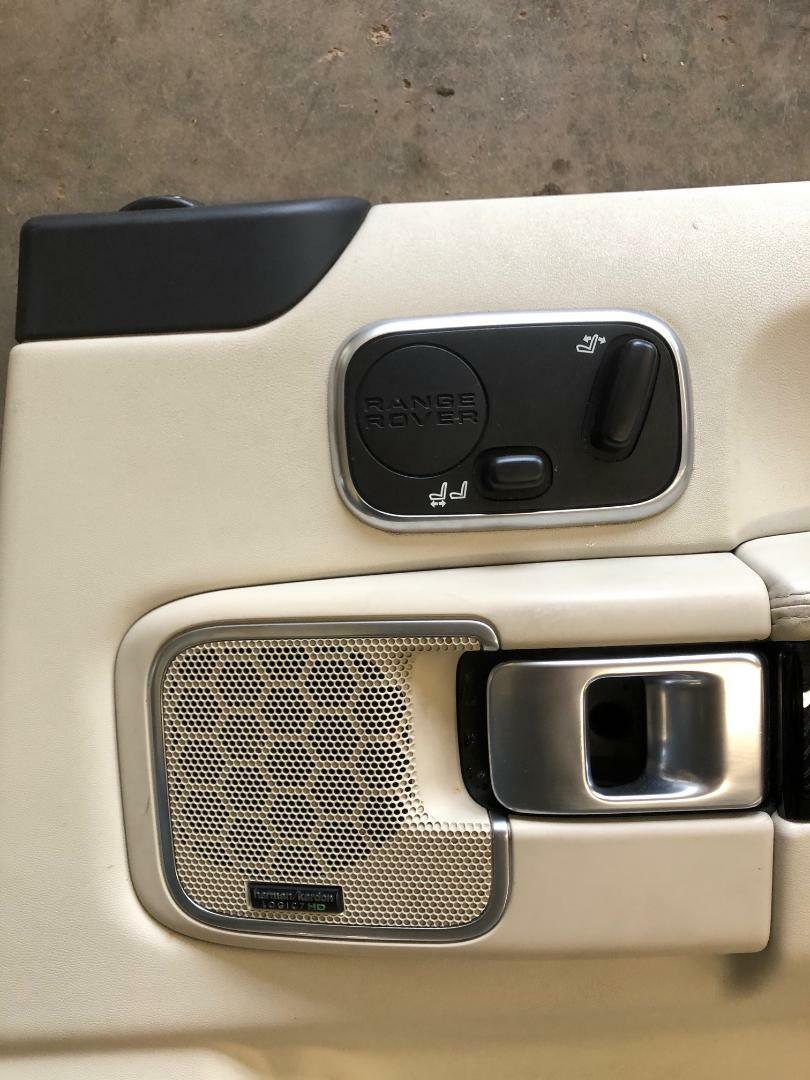 Range Rover HSE L322 10-12 OEM Passenger Rear Ivory Door Panel W/ Seat ...