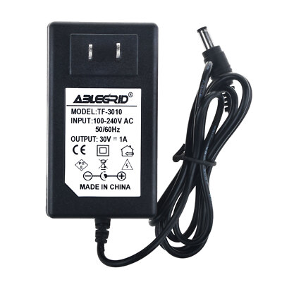 30V AC/DC Adapter Charger For BuTure VC40 VC50 Cordless Stick Vacuum ...